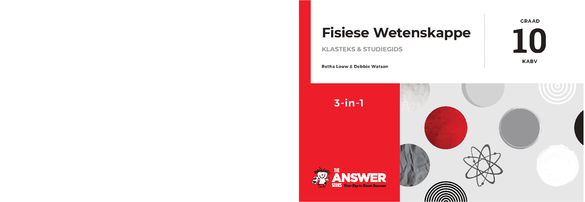 Gr 10 Fisiese Wetenskappe KABV: Golwe, Klank en Lig Studiegids - Studocu