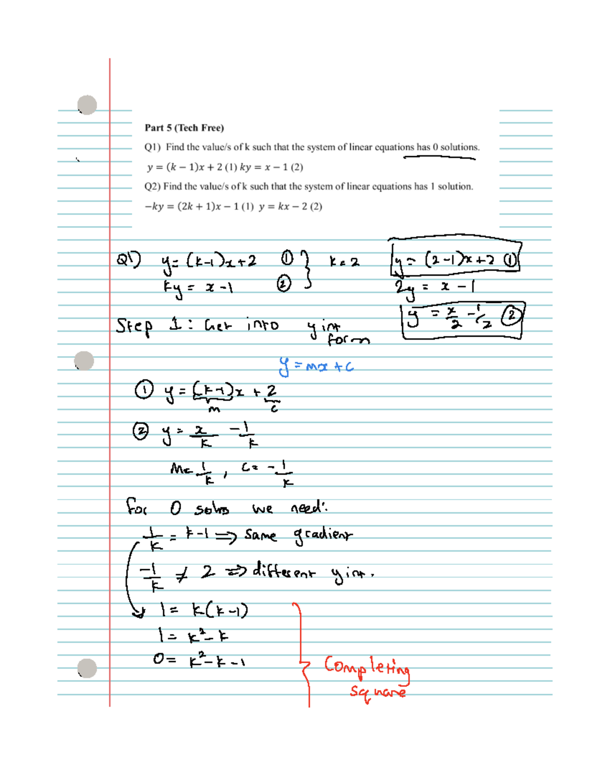 Methods Notes for Course 28-1-26: Understanding Gradients and Solutions ...