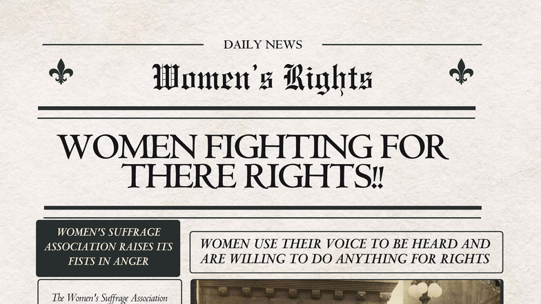 APUSH Project: Women's Rights and the Suffrage Movement - Studocu