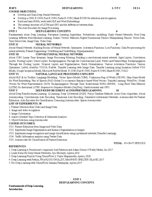 deep learning - AD3501 - Studocu