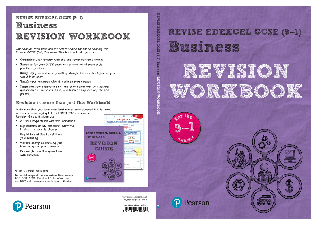 Revise Edexcel GCSE (9–1) Business Revision Workbook Essentials - Studocu