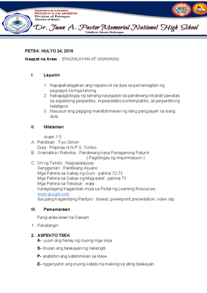 430848546 ANG Kwento NG Mapagbigay NA PUNO - ANG MAPAGBIGAY NA PUNO ...