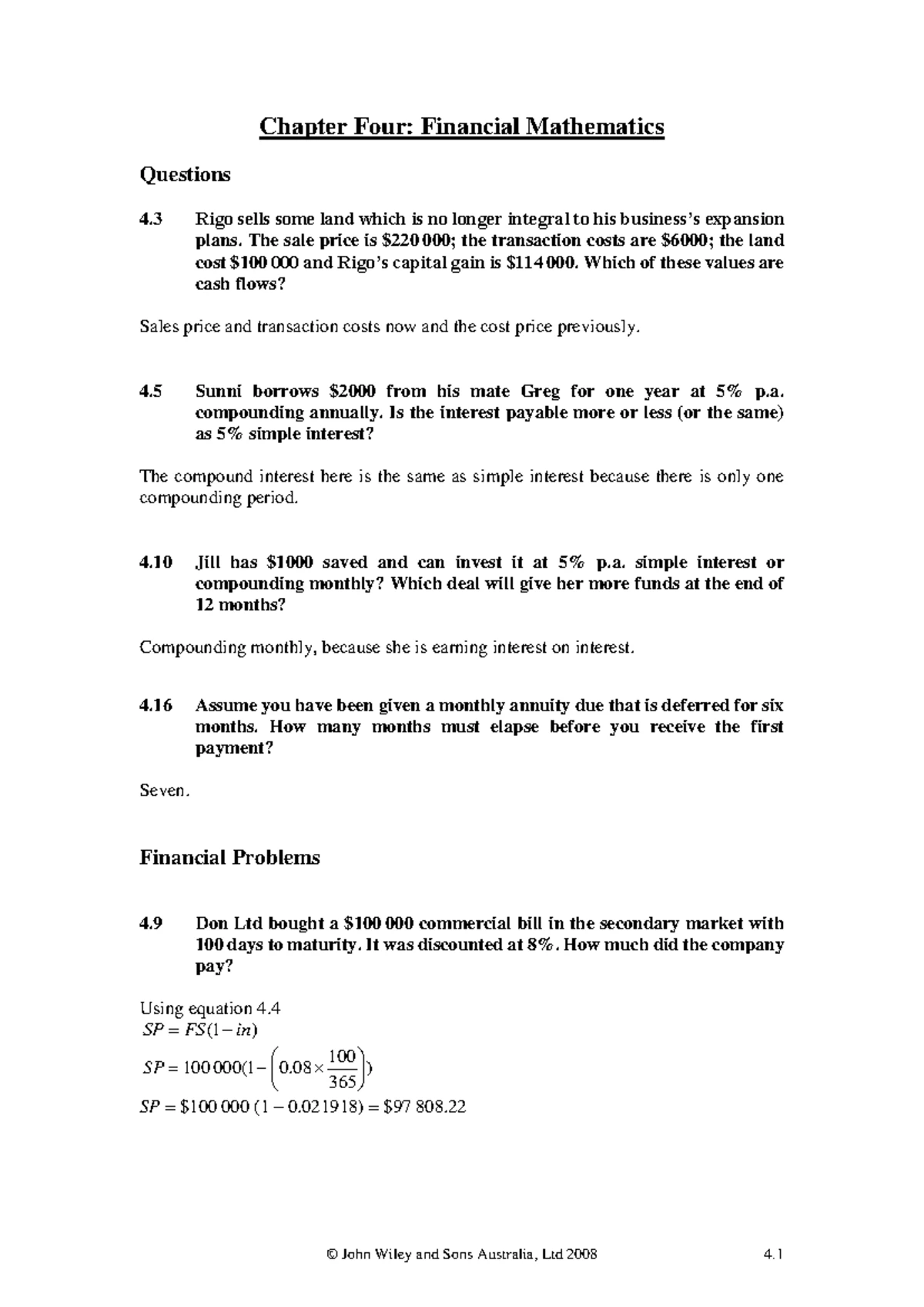 AF208 Financial Management Major Assignment: Analyzing Pacific Green ...