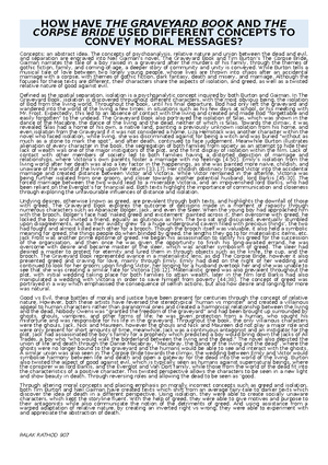 Lusus naturae critical analysis - PALAK RATHOD 1007 LUSUS NATURAE ...