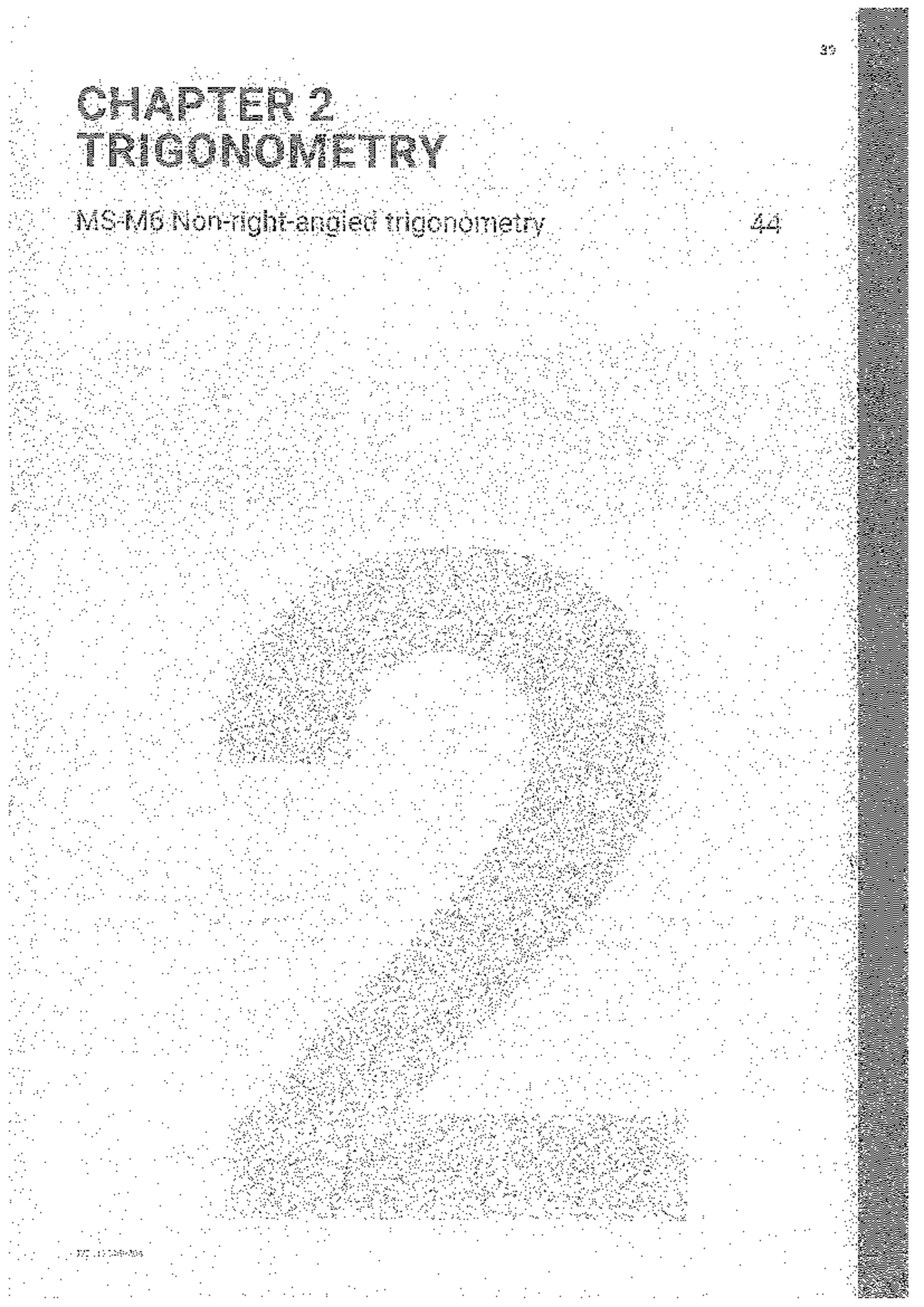 HSC Year 12 Mathematics Standard 2: Trigonometry Chapter Overview - Studocu