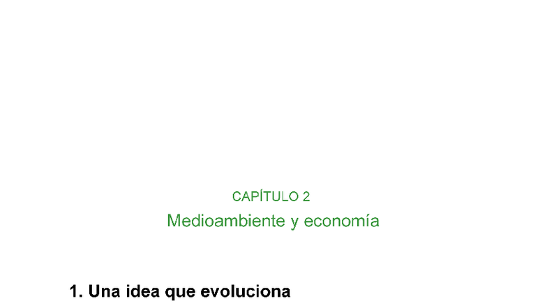 Medioambiente y Economía: Desarrollo Sustentable (14011703) - Studocu