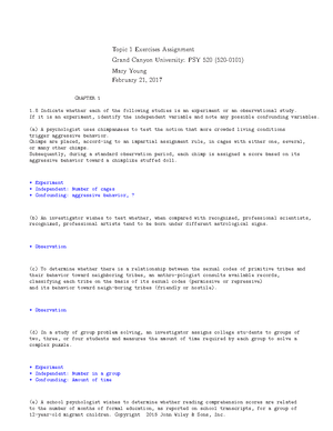 Topic, 5 Review Questions ( Obj. 5.1, 5.2, 5.3, 5.4) - Joann Olander ...