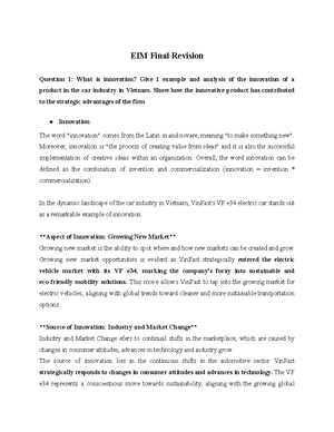 EIM Group work In-class activity session 6 - Breakout Activity It's New ...