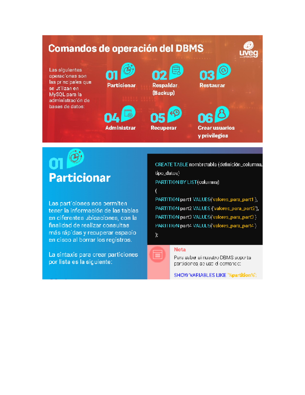 L4. Comandos Esenciales para Operar el DBMS en MySQL - Studocu