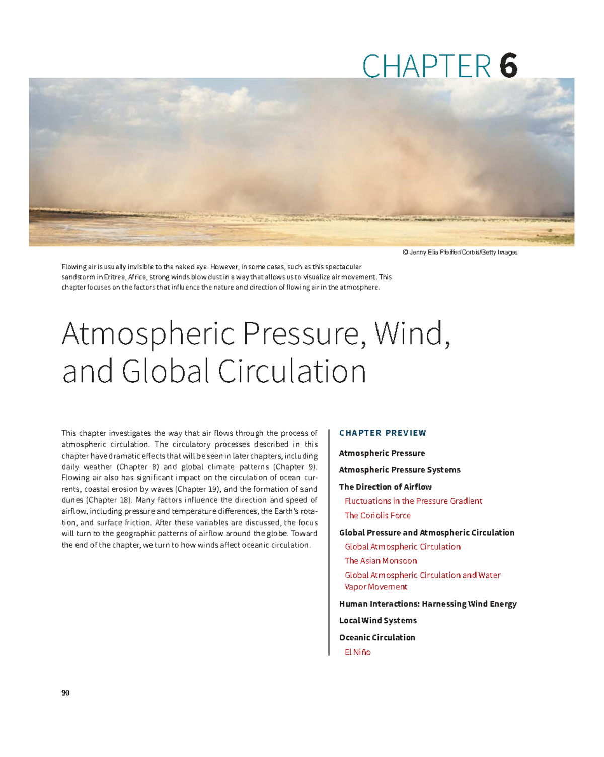 CHAPTER 6: Atmospheric Pressure, Wind, and Global Circulation - Studocu