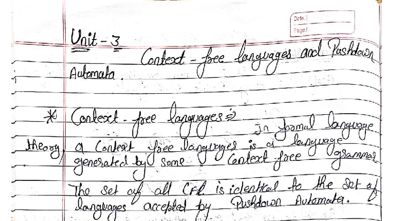 FLAT - Unit 3 Study Notes and Key Concepts - Studocu