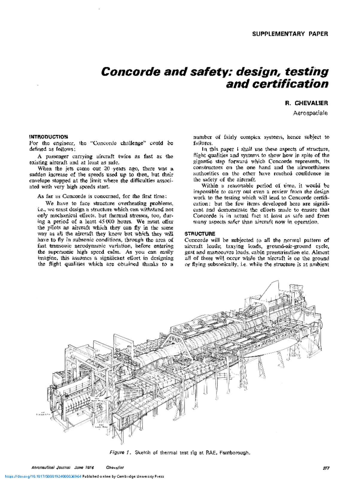 Concorde Safety: Design, Testing, and Certification Insights (AER101 ...