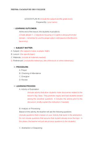 Action Plan Template Blank - ACTION PLANNING TEMPLATE GOAL: RATIONALE ...