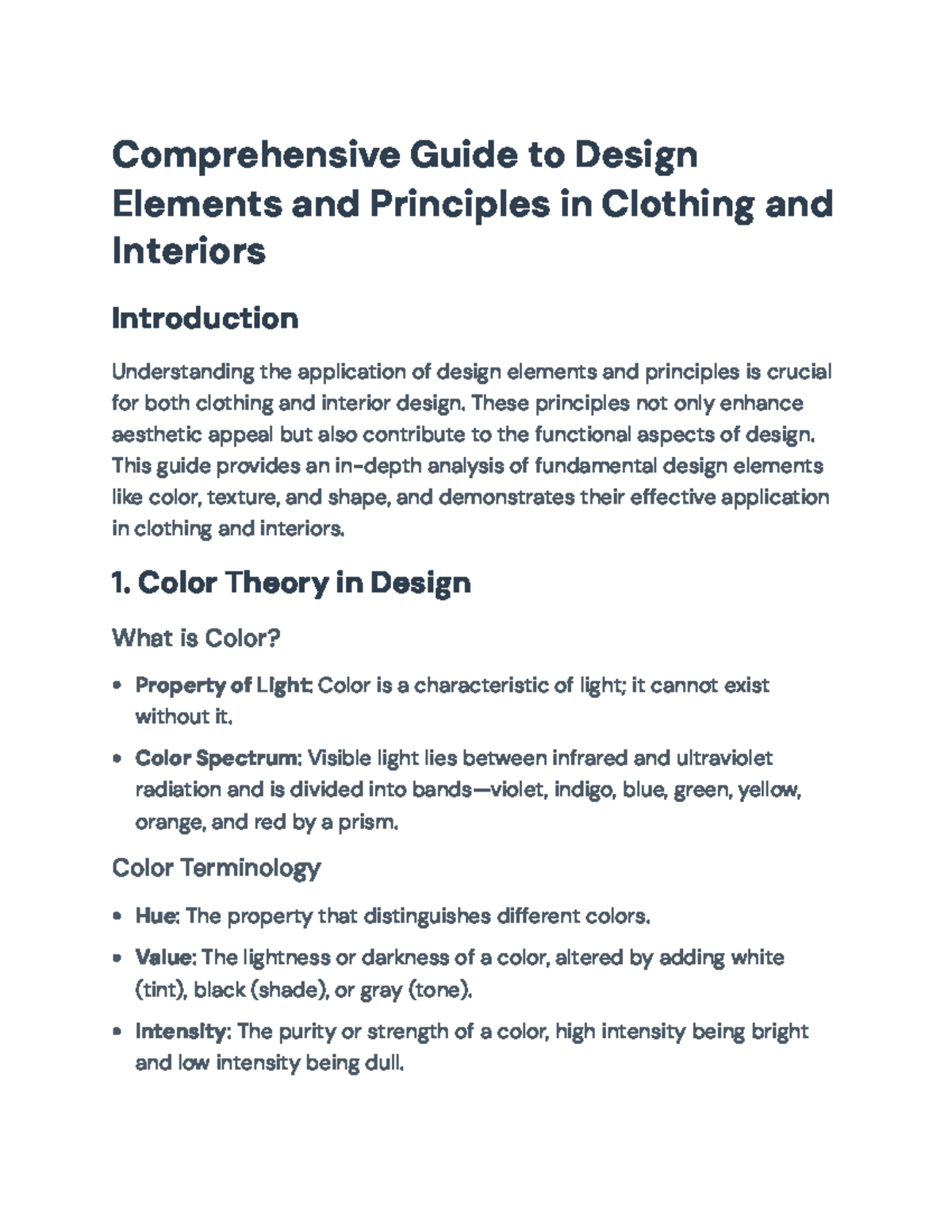 Comprehensive Guide to Design Elements & Principles in Clothing ...