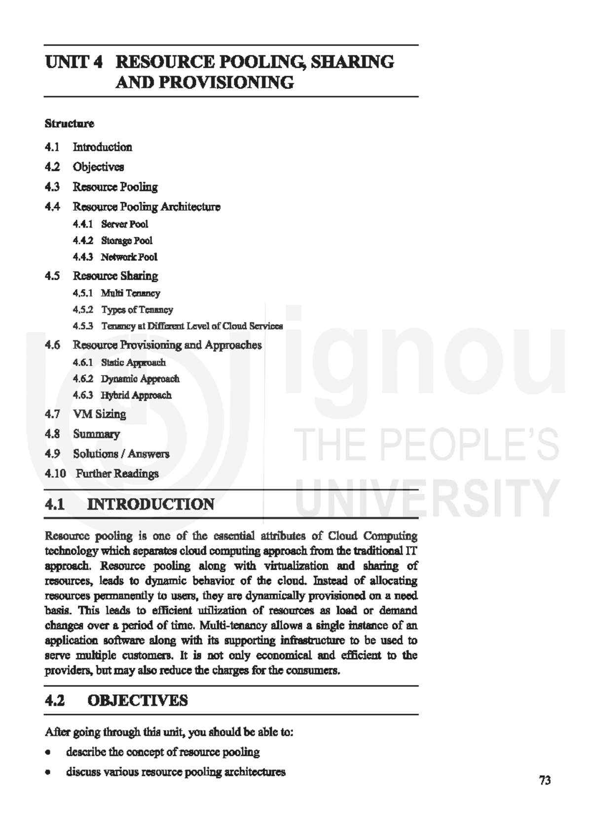 Unit 4: Resource Pooling, Sharing & Provisioning in Cloud Computing ...