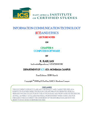 Softwares Installation Guide-notes - SOFTWARE INSTALLATION 4 ...