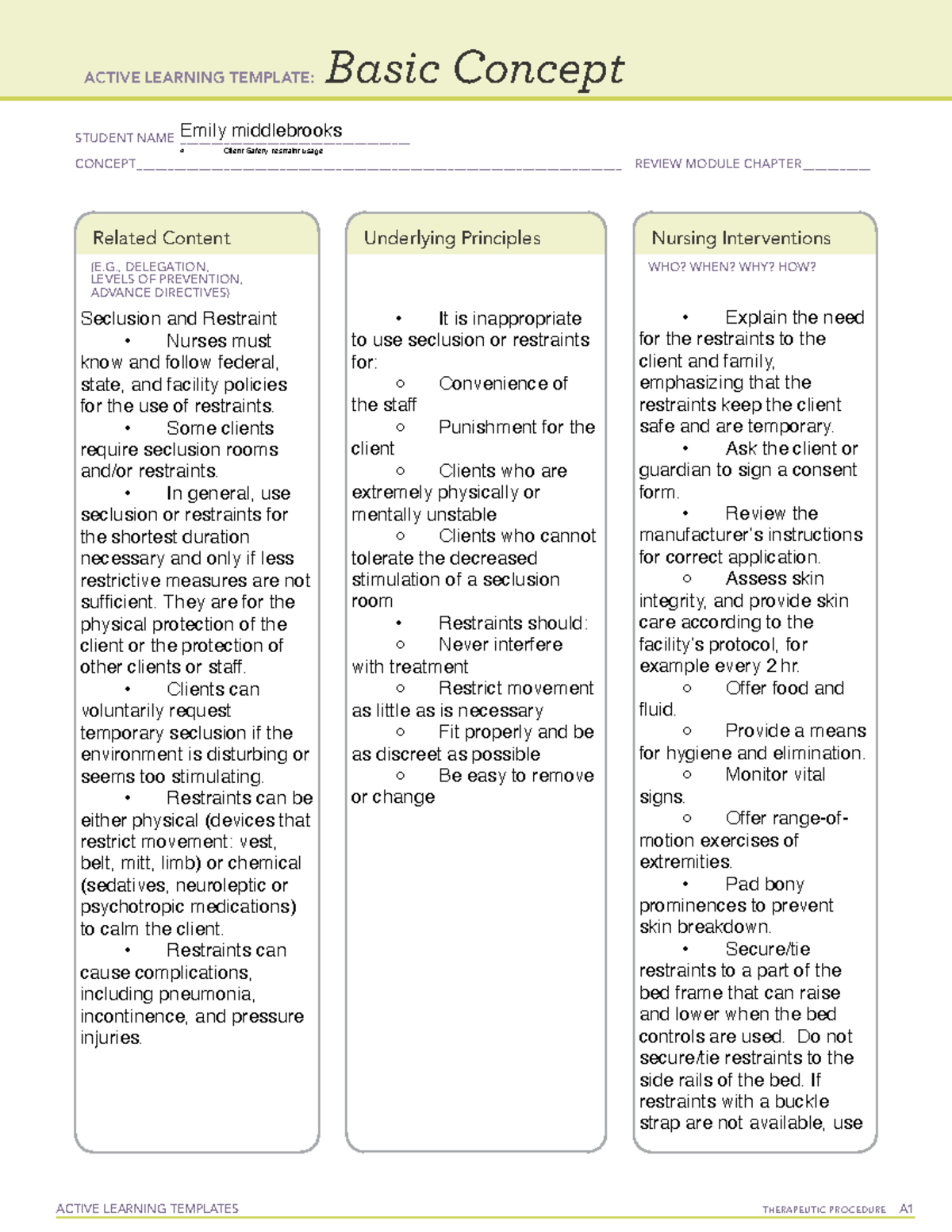 Active Learning Template Basic Concept-6 - NUR 372 - ACTIVE LEARNING ...