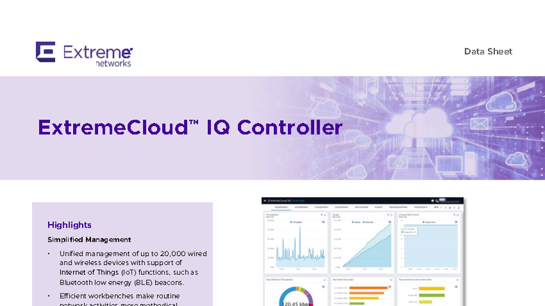 ExtremeCloud IQ Controller Overview and Management Features - Studocu