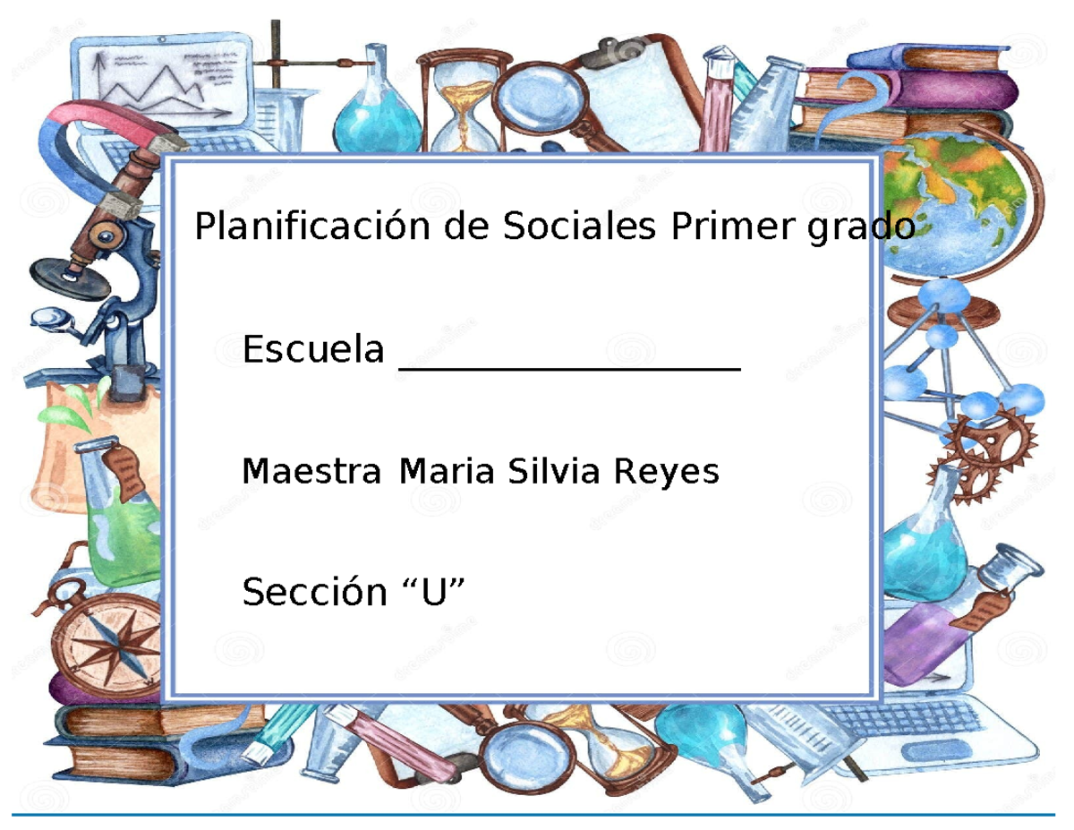 Planificación de Clases de Sociales 1° Grado - 2024 - Studocu