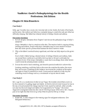 Ch. 2 Case Study - Hubert: Gould's Pathophysiology for the Health ...