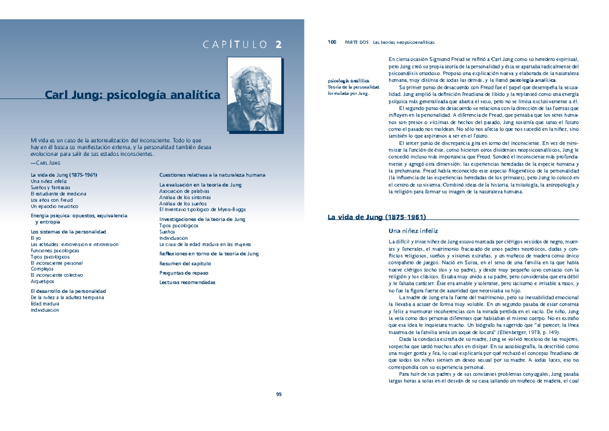 CAPÍTULO 2: Carl Jung y la Psicología Analítica en la Teoría de la ...