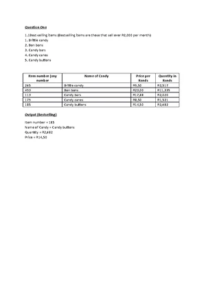 Software Development 500 - - Studocu