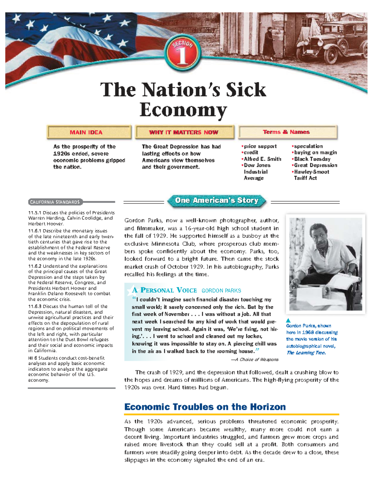 The Great Depression: Causes and Impacts in the U.S. Economy - MAIN ...