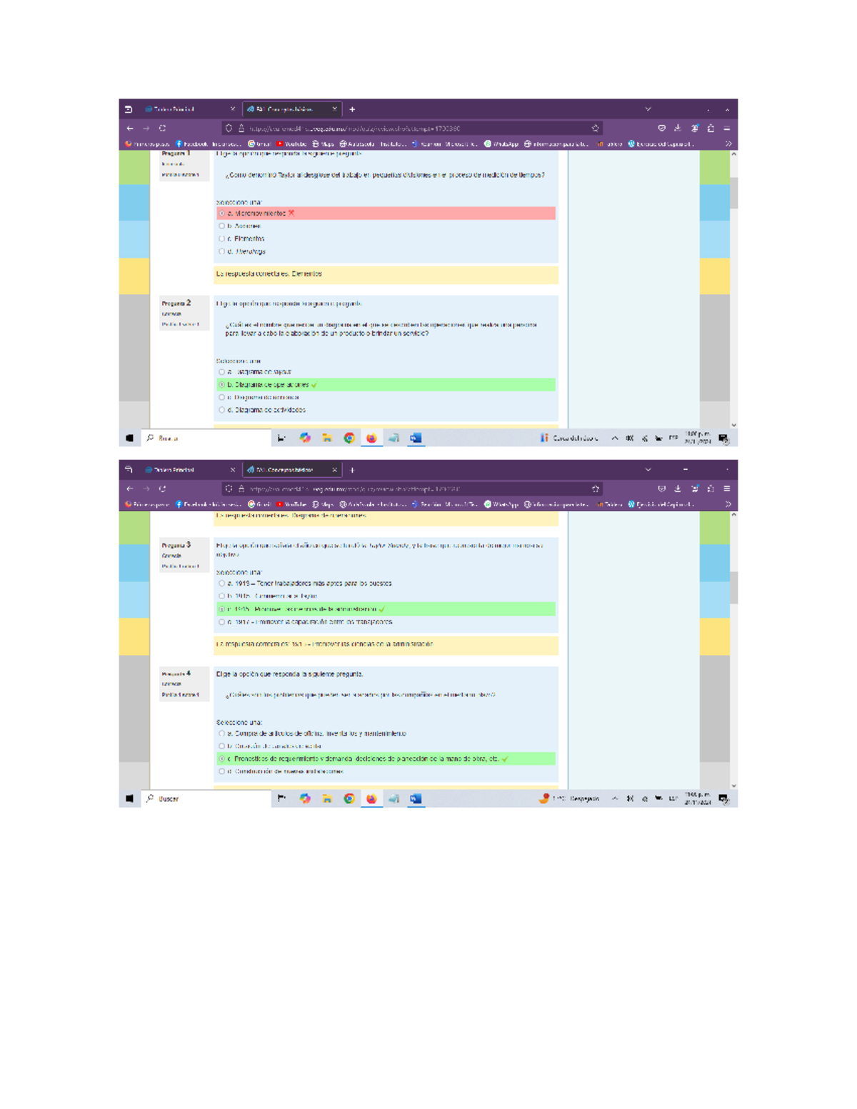 Análisis de Operaciones - Examen 1: Preguntas y Respuestas Clave - Studocu