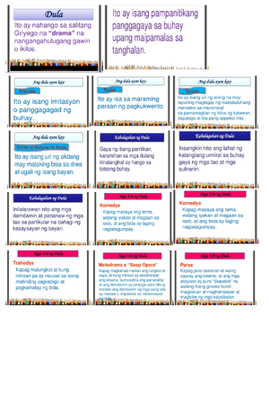 Identification - Panuto: Basahin ang pangungusap at tukuyin ang ...