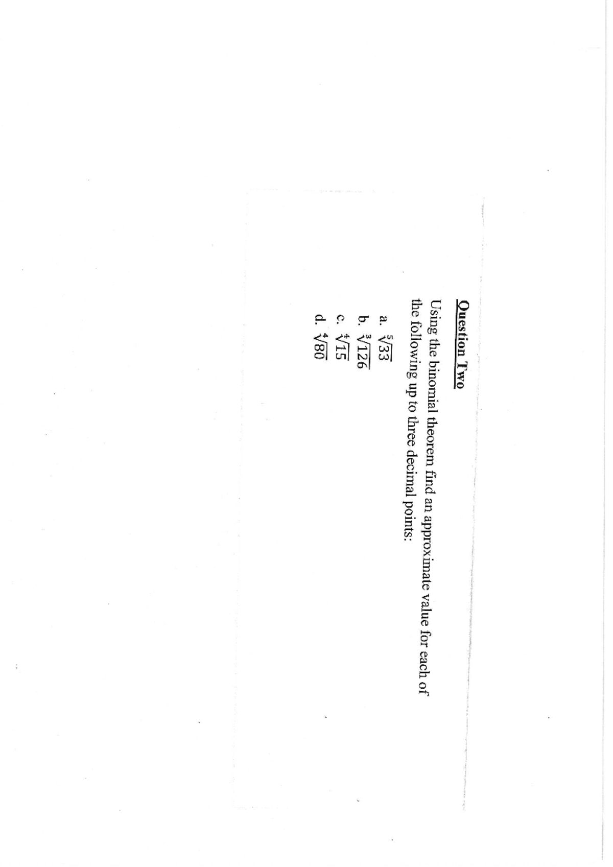 CH2(Binomial Theorem) Solved Example Questions & Solutions - Studocu