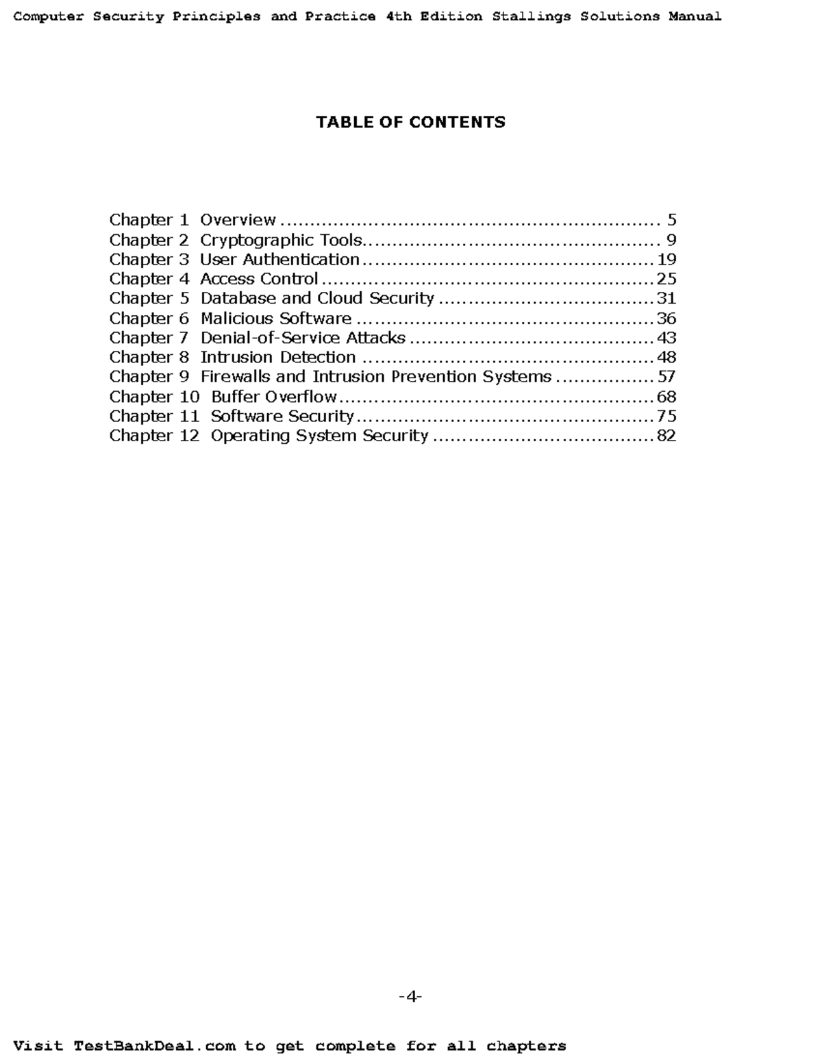 Computer Security Principles and Practice (CS 101) Solutions Manual - Studocu