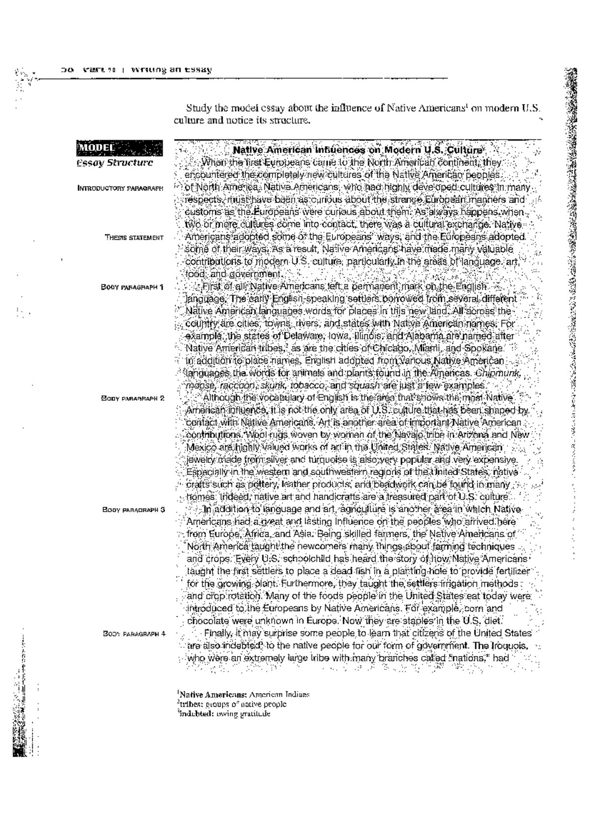 ENG 101: Essay Notes on Native American Influence in U.S. Culture - Studocu