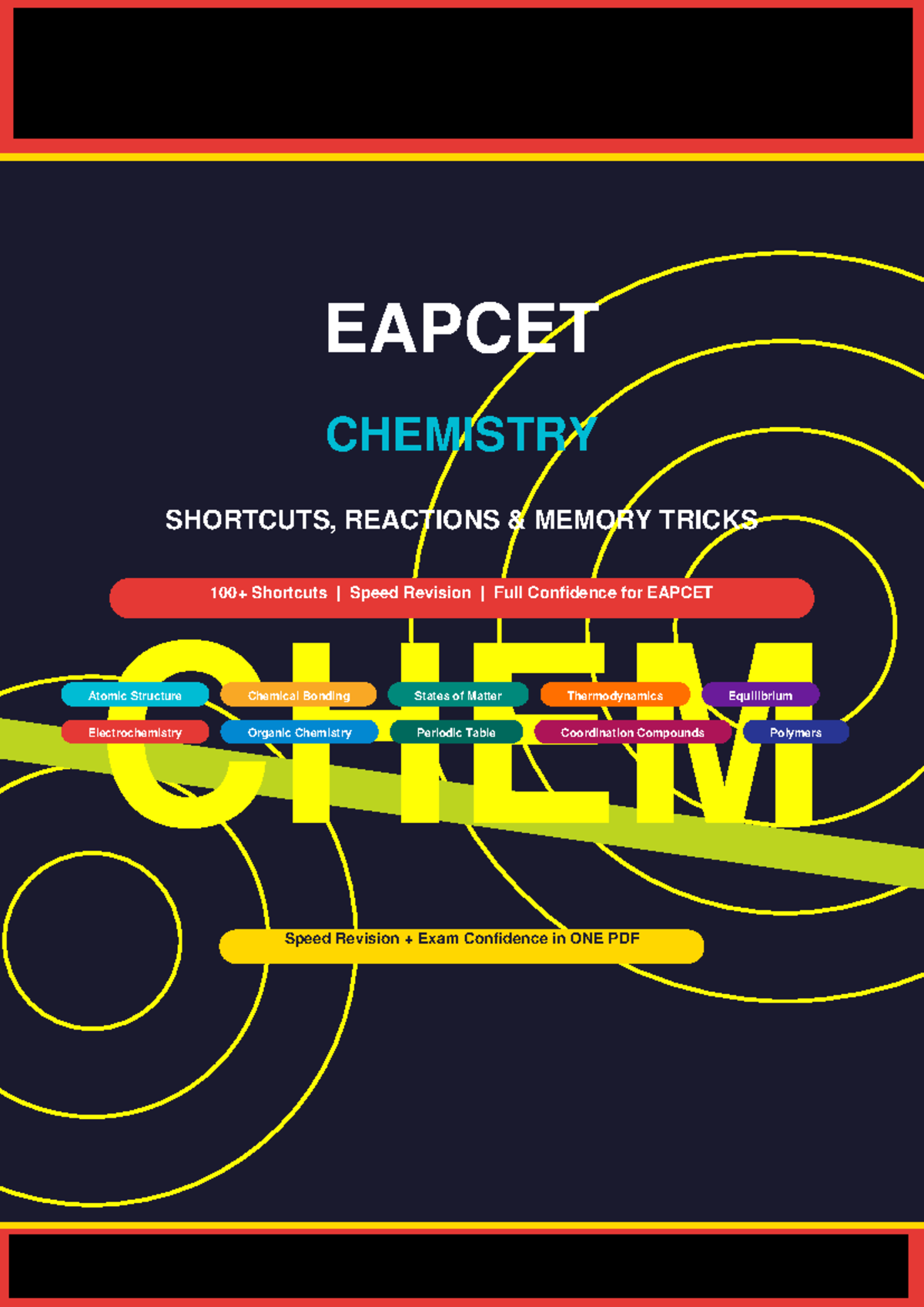 EAPCET Chemistry Shortcuts: Speed Revision & Memory Tricks - Studocu