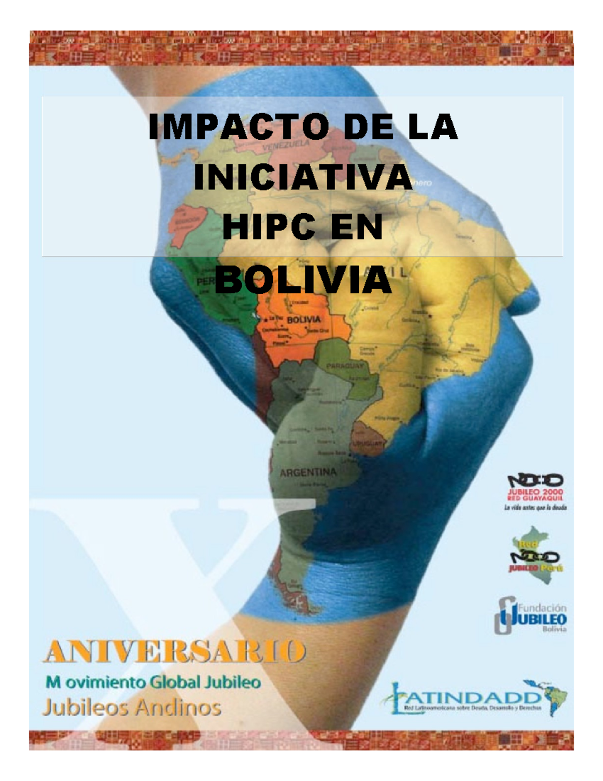 Resumen HIPC Bolivia - ww wwww.. jj uu bb ii ll eeoo bboollii vvii aa ...