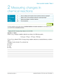 Chemistry- Unit 3 - Grade: 12 - Victorian Certificate of Education ...