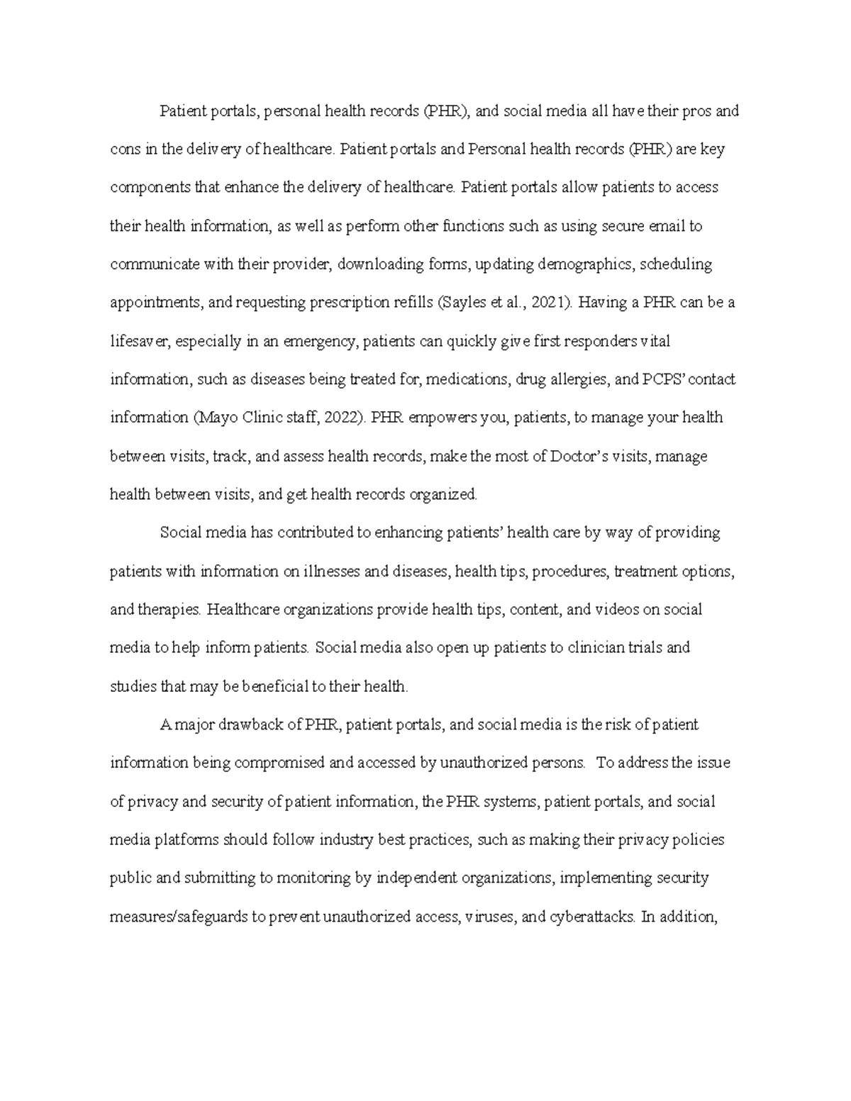 HIM 220 2-3 Module Two Quiz - ANSI A best of breed system: ALL OF THE ...