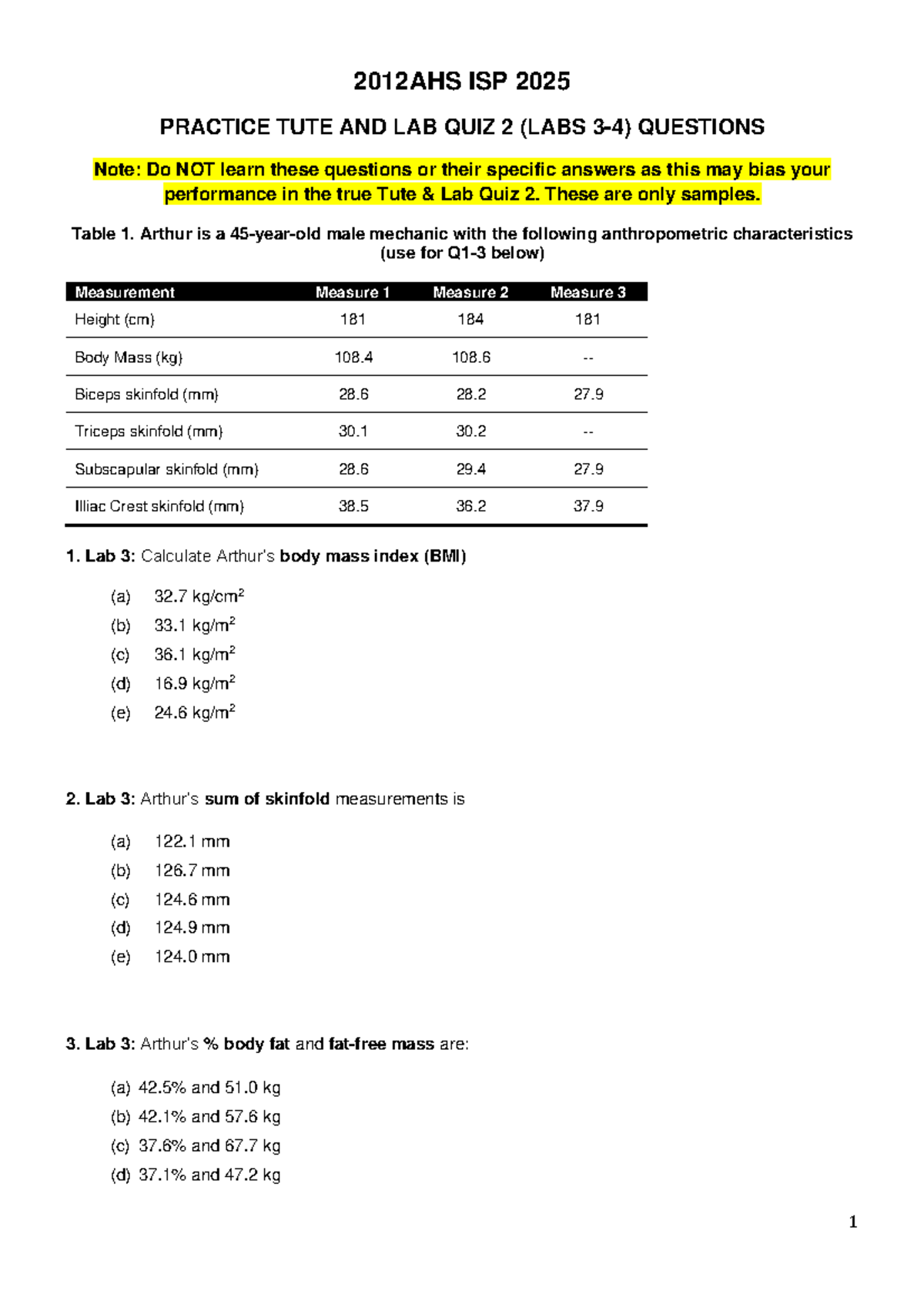 2012 AHS ISP 2025 PRACTICE LAB 3 & 4 QUIZ 2 QUESTIONS - Studocu