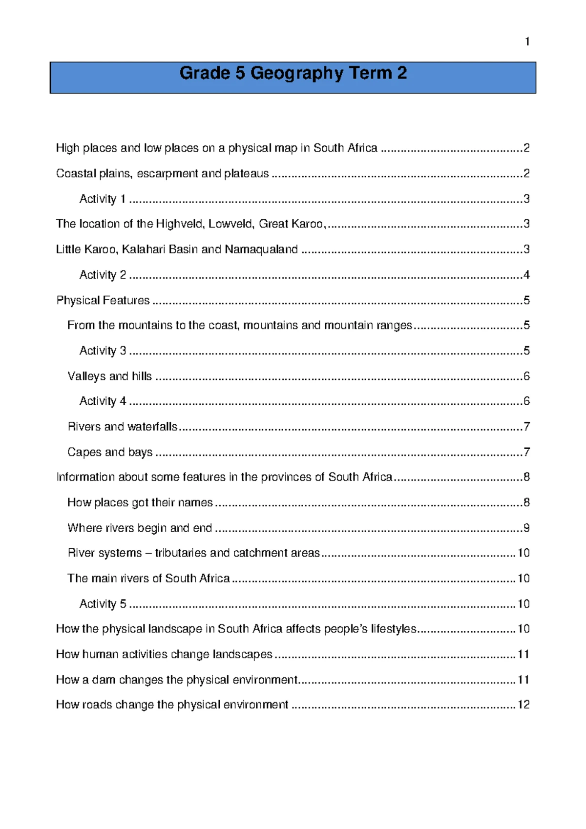 Gr 8 term 2 2020 ns resource pack - NATURAL SCIENCES RESOURCE PACK ...