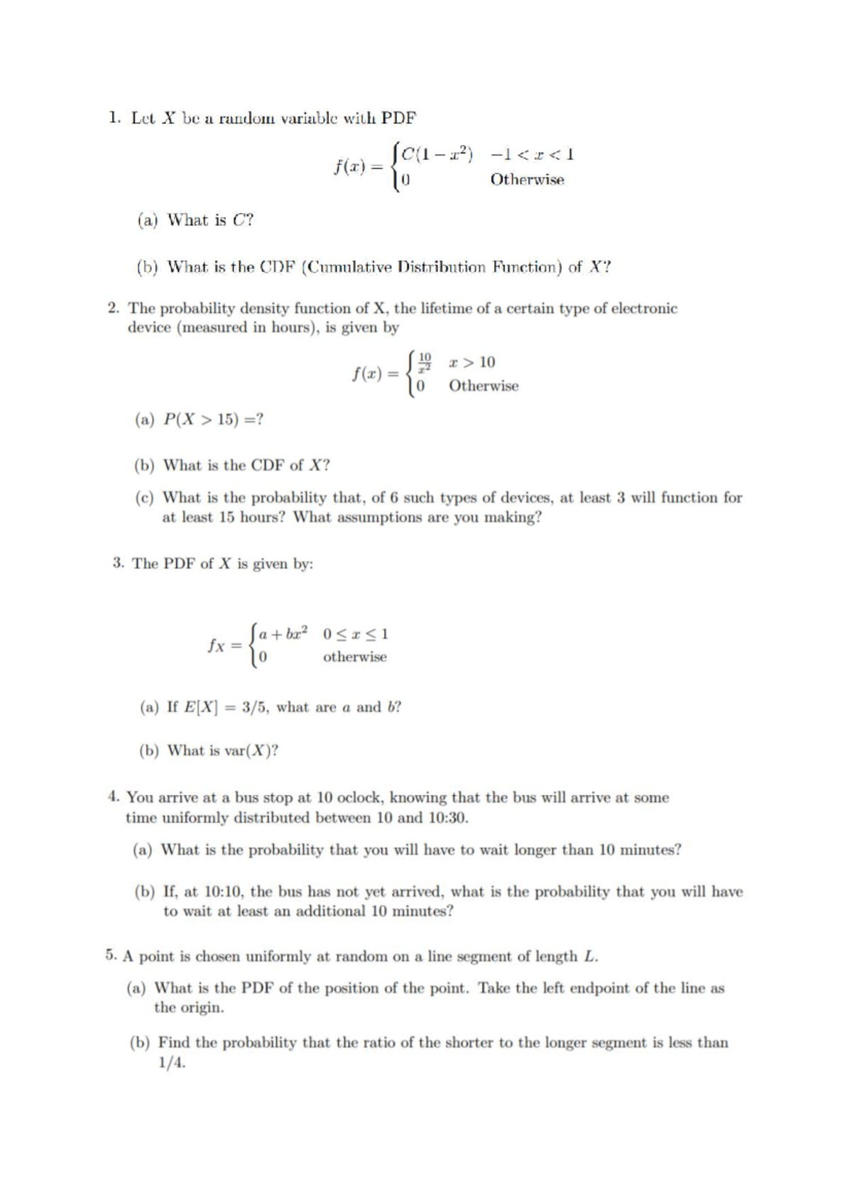 41(1) Weekly Assignment 4: Random Variables & Probability Distributions ...