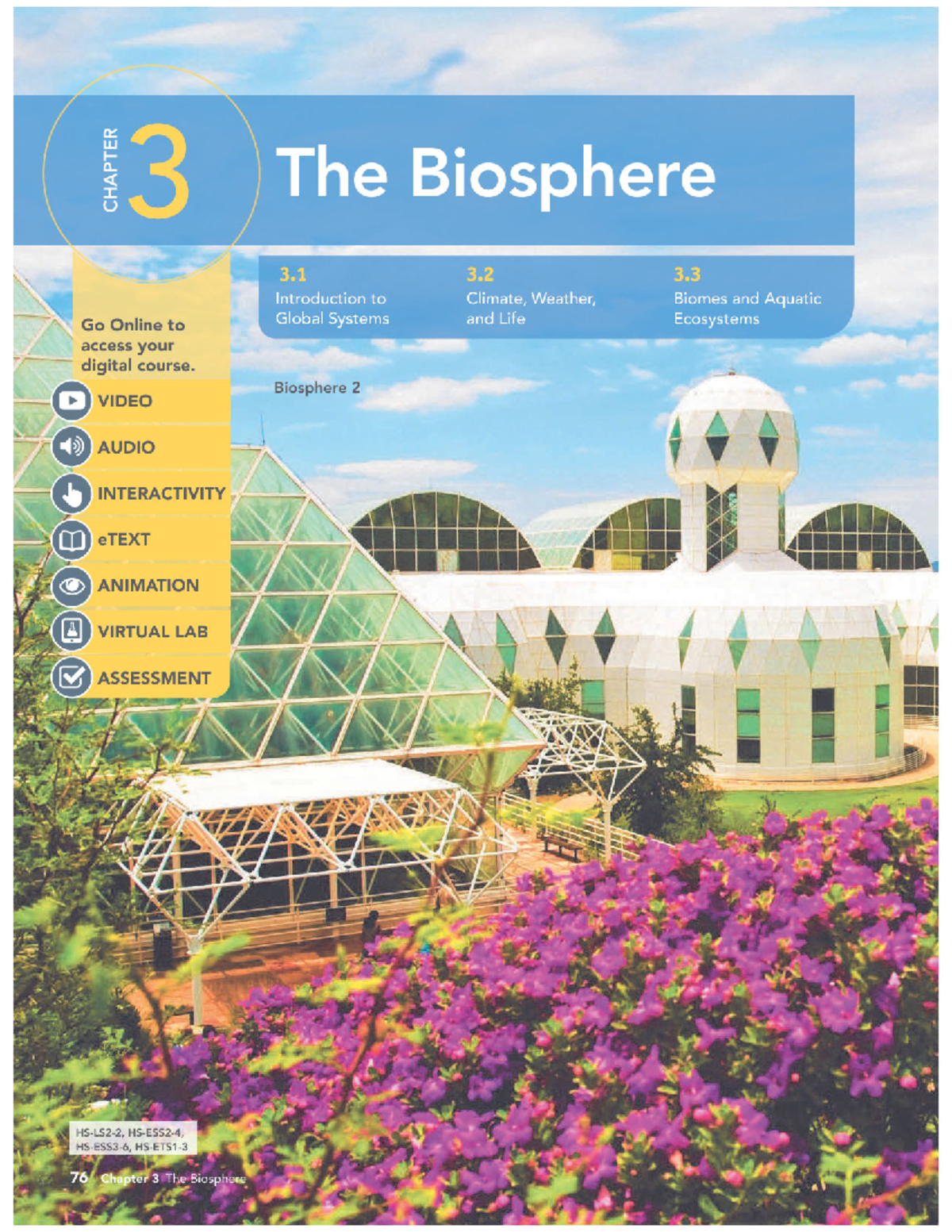 Chapter 3.1-3.3: The Biosphere, Climate, Weather, and Ecosystems ...