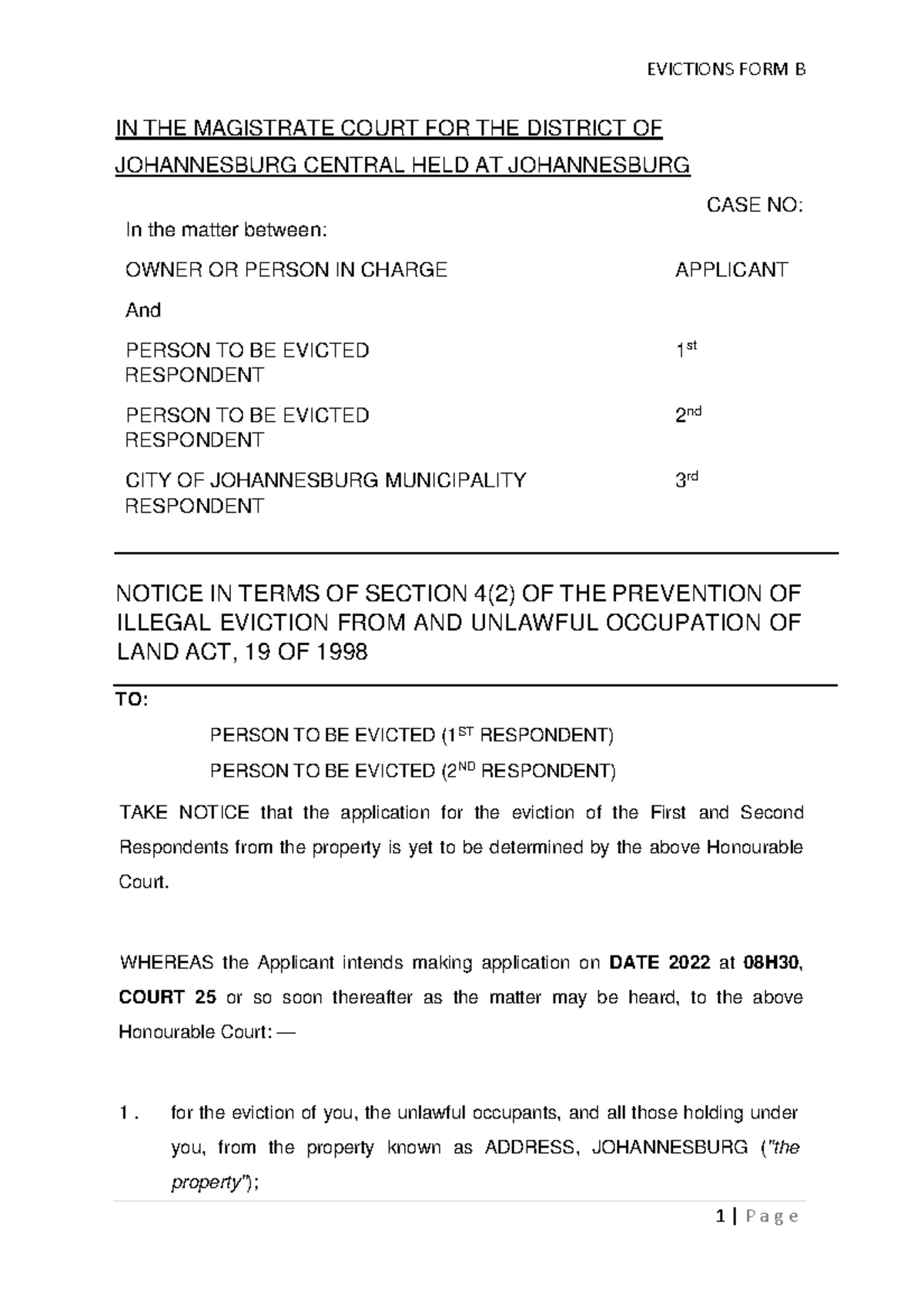 Practice Guidelines for PRE-TRIAL Conference - Magistrates' Court - Studocu