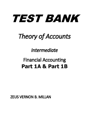 Ch13 Test Bank: Current Liabilities, Provisions & Contingencies - Studocu
