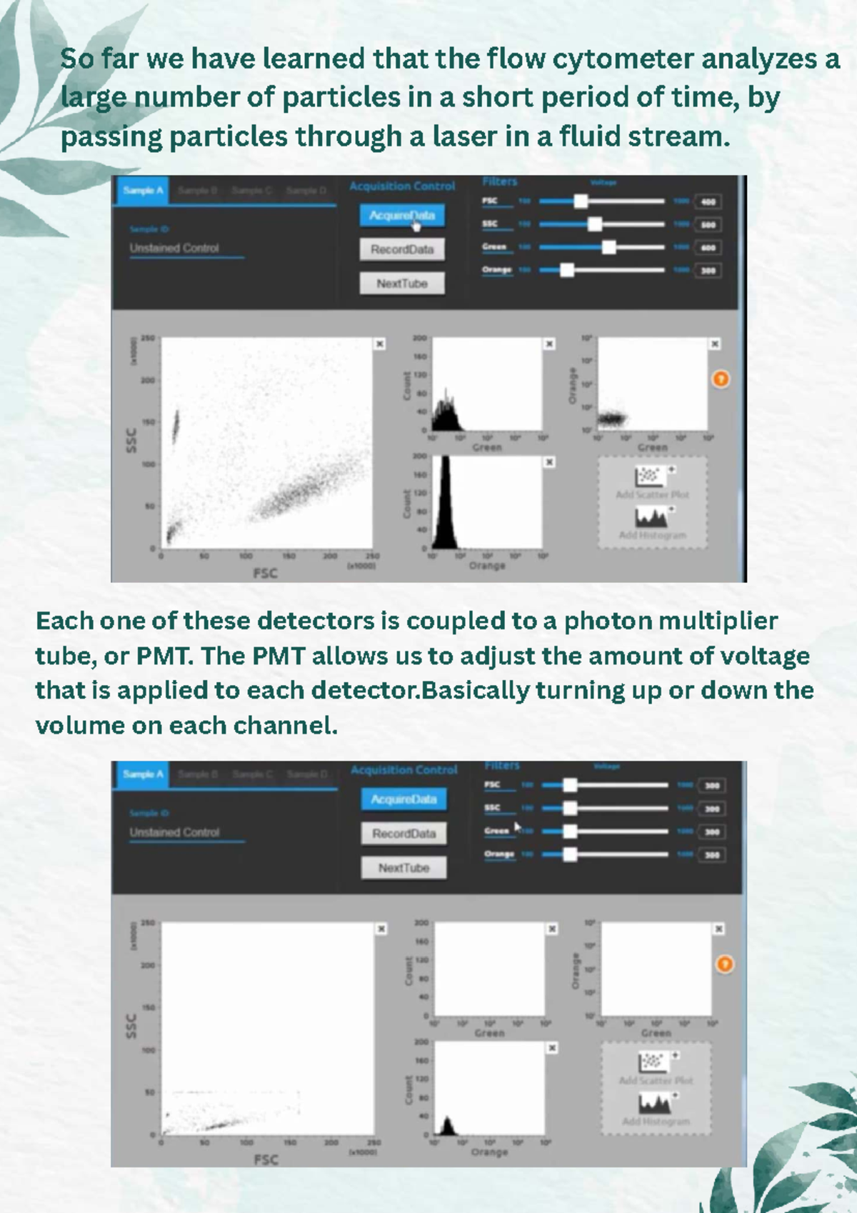 Flow Cytometry Basics: Analyzing Particle Detection in Virtual ...