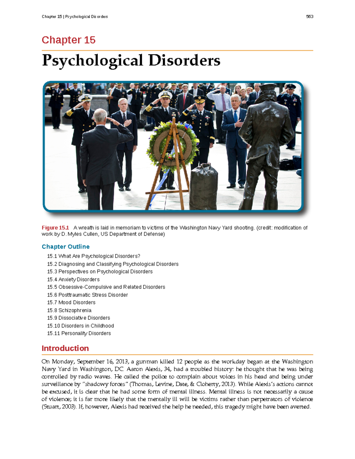 Psychological Disorders Overview: Insights from DSM-5 Concepts - Studocu