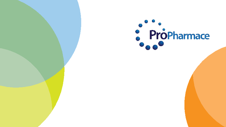 3.4 ProPharmace High Risk Drugs Training Guide - Studocu