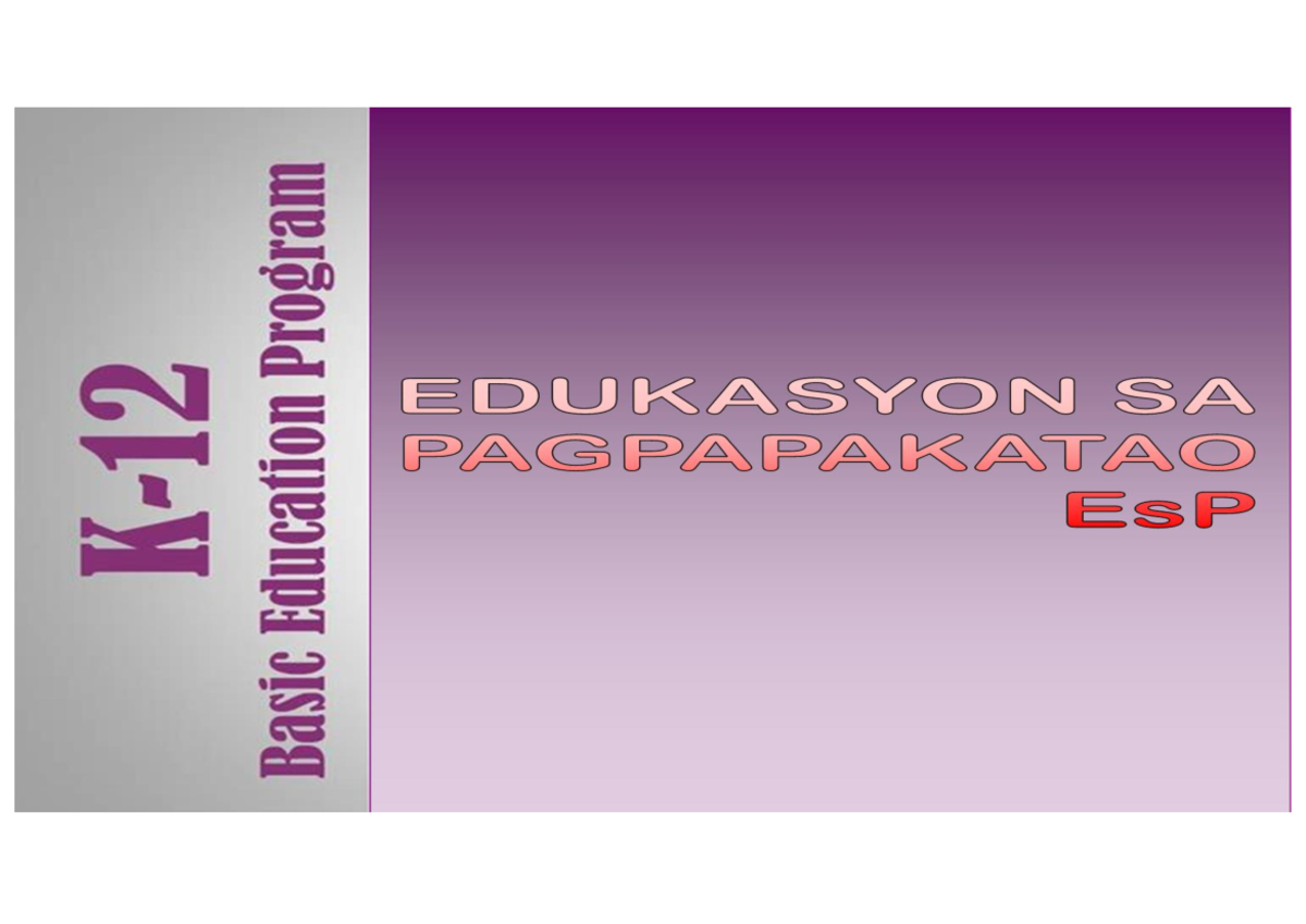 MELC Grade 6 Curriculum Overview: Essential Learning Competencies - Studocu