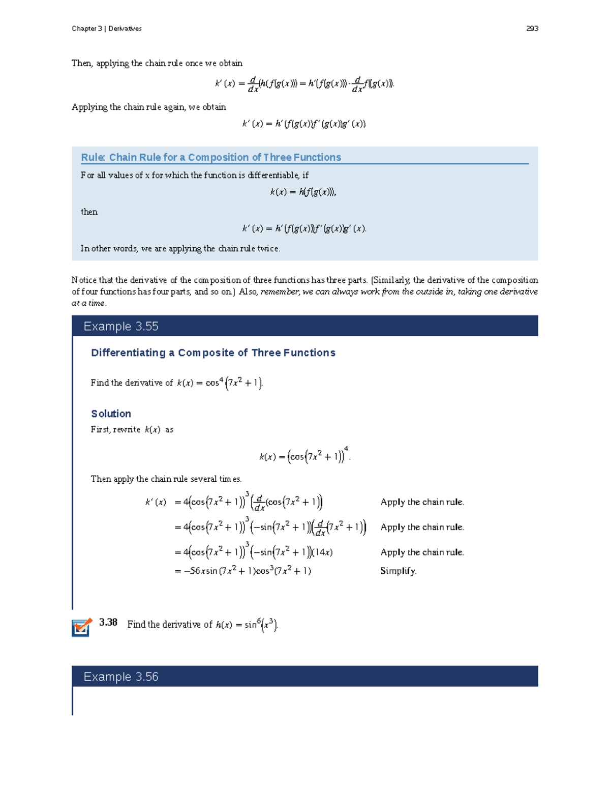 Chapter 3: Derivatives and the Chain Rule - Calculus 1 - Studocu