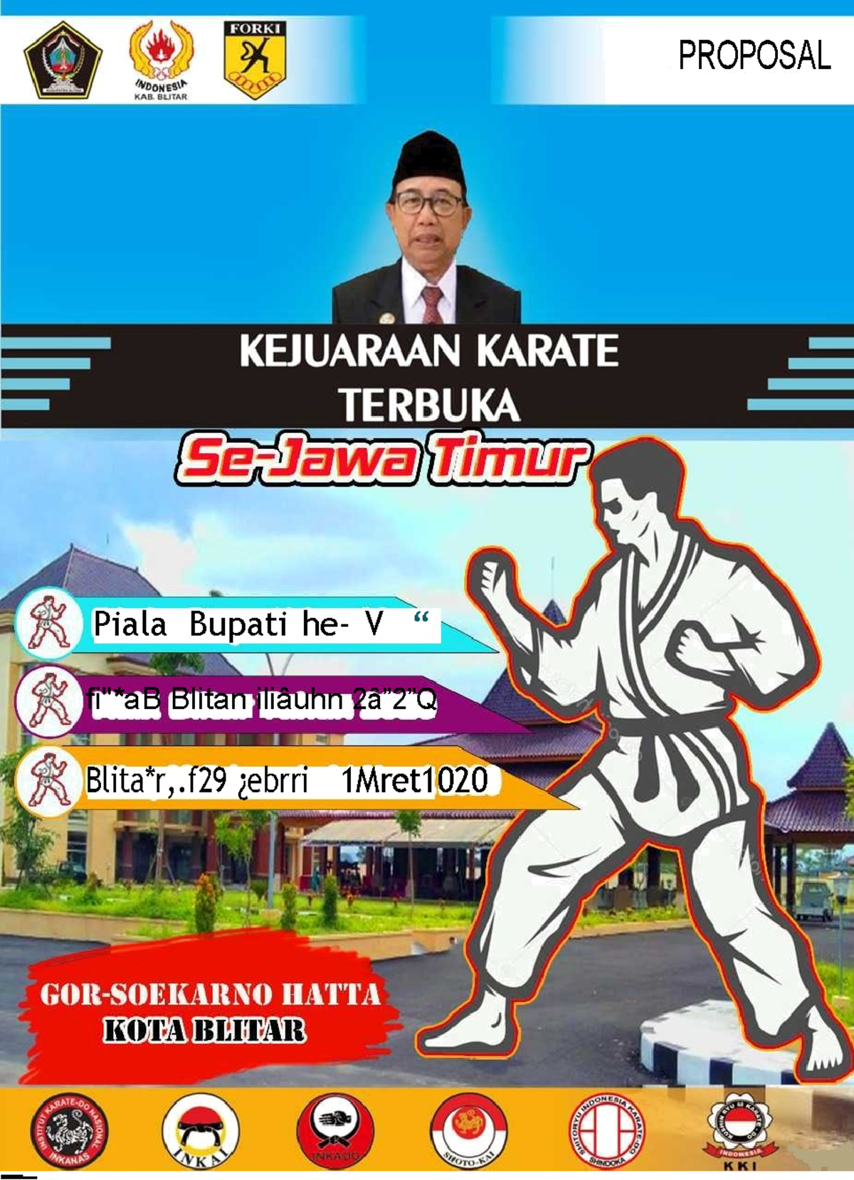 Proposal Kejuaraan Karate Terbuka Piala Bupati Blitar V 2020 - Studocu