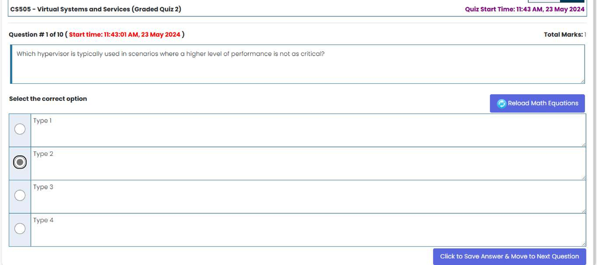 CS505 Virtual Systems and Services (Graded Quiz 2) Comprehensive Review ...