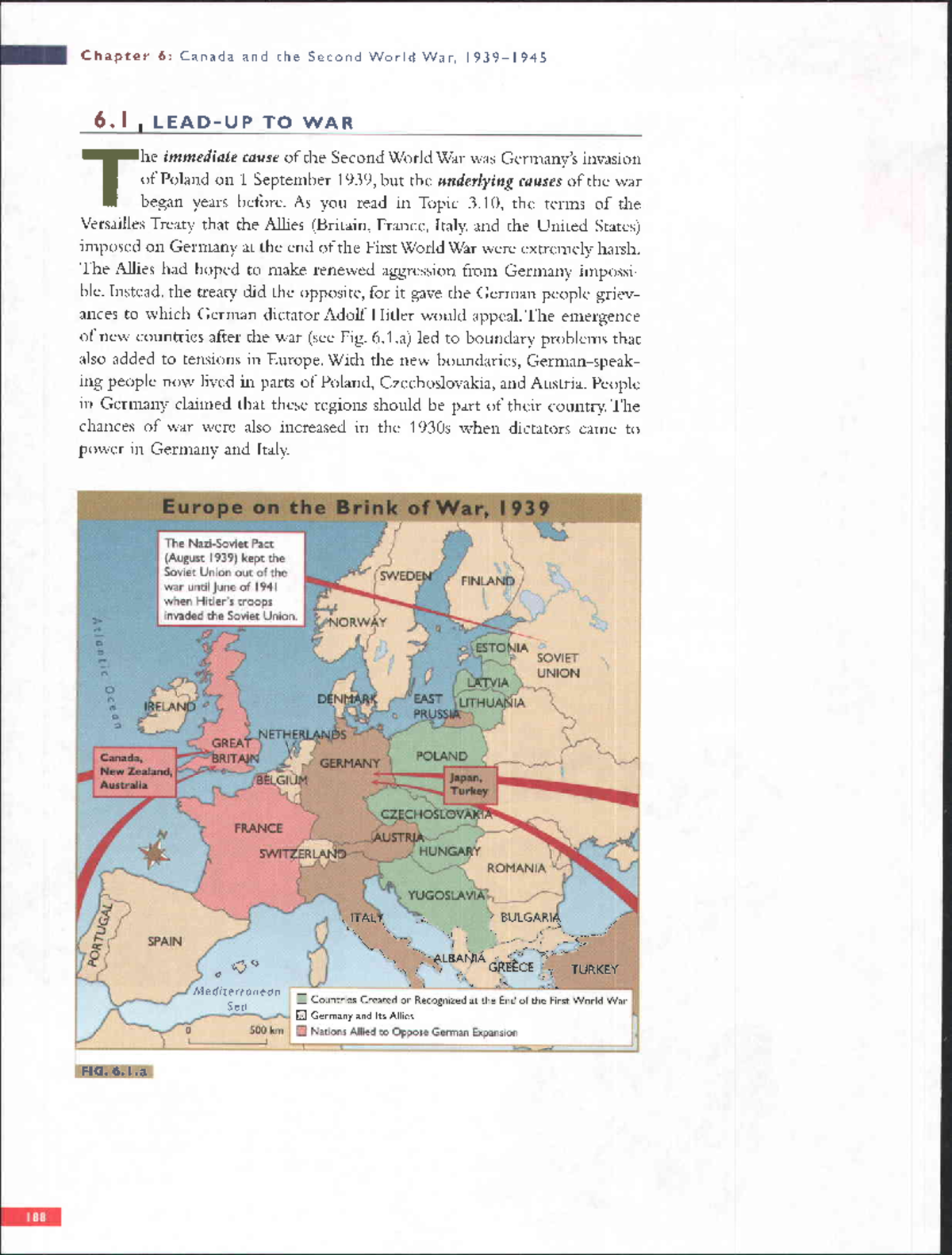 Chapter 6: Canada and the Second World War - The League of Nations ...